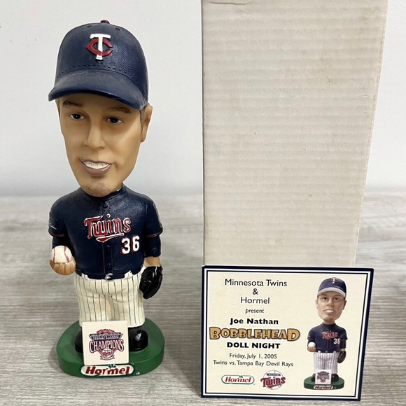 MLB | Other | 205 Joe Nathan Bobblehead Minnesota Twins Original Box ...